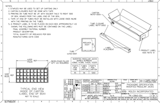 Modular Jacks and Plugs Part - 438600001 | Molex