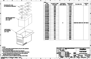PCB Headers and Receptacles Part - 22232041 | Molex