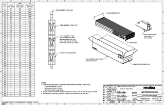PCB Headers and Receptacles Part - 713081284 | Molex