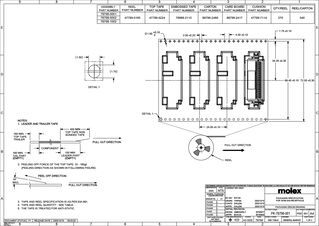 I/O Connectors Part - 787980001 | Molex