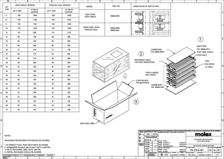 PCB Headers and Receptacles Part - 702461004 | Molex