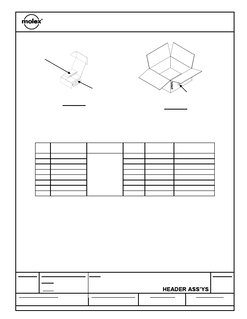 PCB Headers and Receptacles Part - 15977062 | Molex