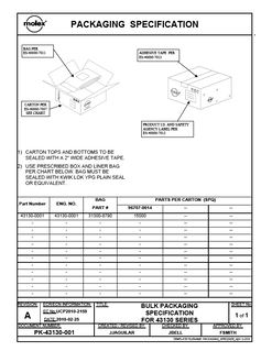 Connector Housings Part - 431300001 | Molex