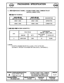 Connector Accessories Part - 495480390 | Molex