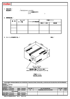 FFC / FPC Connectors Part - 5022443330 | Molex