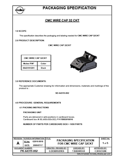 Connector Accessories Part - 643191201 | Molex