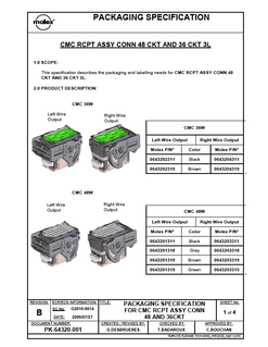 Connector Housings Part - 643201319 | Molex