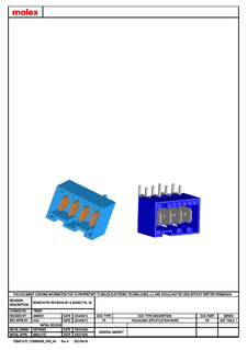 PCB Headers and Receptacles Part - 919990534 | Molex