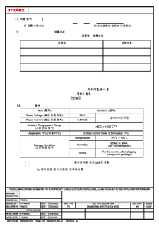 FFC / FPC Connectors Part - 1042679617 | Molex