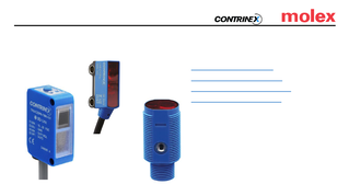 Inductive and Photoelectric Sensors Part - 1202540094 | Molex
