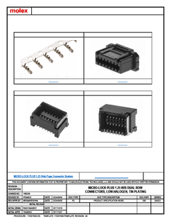 Crimp Terminals Part - 5054311000 | Molex