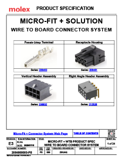 Connector Housings Part - 2064610200 | Molex