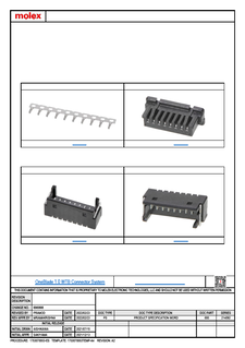 PCB Headers and Receptacles Part - 2140940080 | Molex