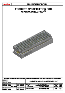 Board-to-Board Connectors Part - 2189101115 | Molex
