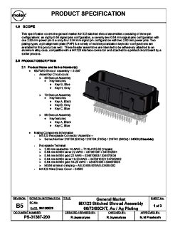 PCB Headers and Receptacles Part - 313874009 | Molex
