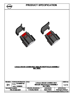 Connector Housings Part - 314049110 | Molex