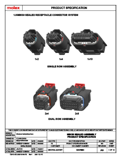 Connector Housings Part - 349674001 | Molex