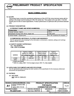 Crimp Terminals Part - 455703052 | Molex