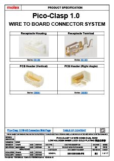 Crimp Terminals Part - 5011938000 | Molex