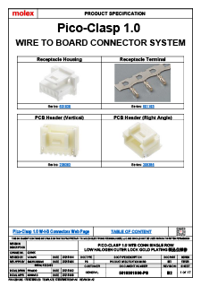 Crimp Terminals Part - 5011937000 | Molex
