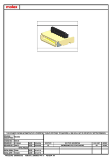 FFC / FPC Connectors Part - 5034800440 | Molex