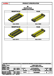 Board-to-Board Connectors Part - 5055502420 | Molex