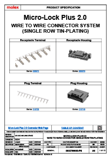 Connector Housings Part - 5055700401 | Molex