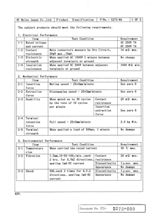 Connector Housings Part - 09501031 | Molex