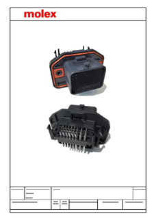 PCB Headers and Receptacles Part - 643341001 | Molex
