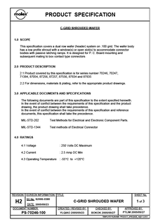 PCB Headers and Receptacles Part - 702461004 | Molex