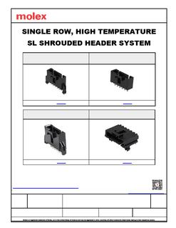PCB Headers and Receptacles Part - 705430005 | Molex