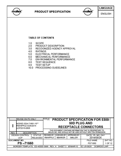 PCB Headers and Receptacles Part - 716612040 | Molex