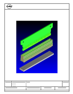Card Edge Connectors Part - 1706732108 | Molex
