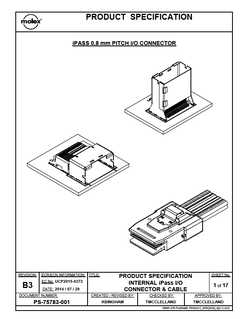 High-Speed I/O Connectors Part - 757830132 | Molex