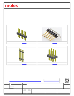 PCB Headers and Receptacles Part - 877580816 | Molex