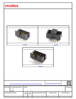PCB Headers and Receptacles Part - 878321420 | Molex