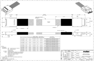 High-Speed I/O Cable Assemblies Part - 1001531000 | Molex