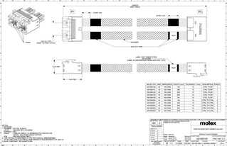 High-Speed I/O Cable Assemblies Part - 1001900101 | Molex