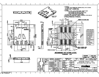 Memory / SIM Card Connectors Part - 1042240820 | Molex