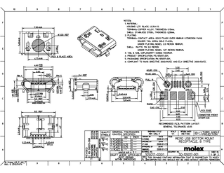 I/O Connectors Part - 1050170001 | Molex