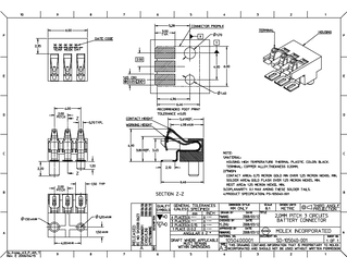 PCB Headers and Receptacles Part - 1050400001 | Molex