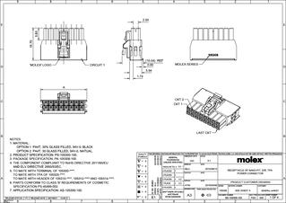 Connector Housings Part - 1053081212 | Molex