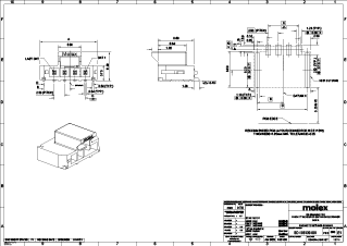PCB Headers and Receptacles Part - 1054301104 | Molex