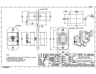 Fiber Optic Adapters Part - 1061141400 | Molex