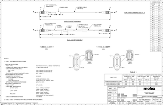 Fiber Optic Cable Assemblies Part - 1062840050 | Molex