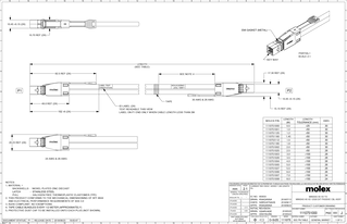 High-Speed I/O Cable Assemblies Part - 1110751000 | Molex