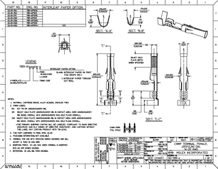 Crimp Terminals Part - 02091104 | Molex