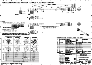 Circular Industrial Cordsets Part - 1200660376 | Molex