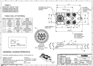 Passive Distribution Boxes Part - 1202480068 | Molex