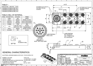 Passive Distribution Boxes Part - 1202480074 | Molex